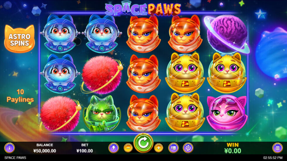 Space Paws - RTG SLOTS
